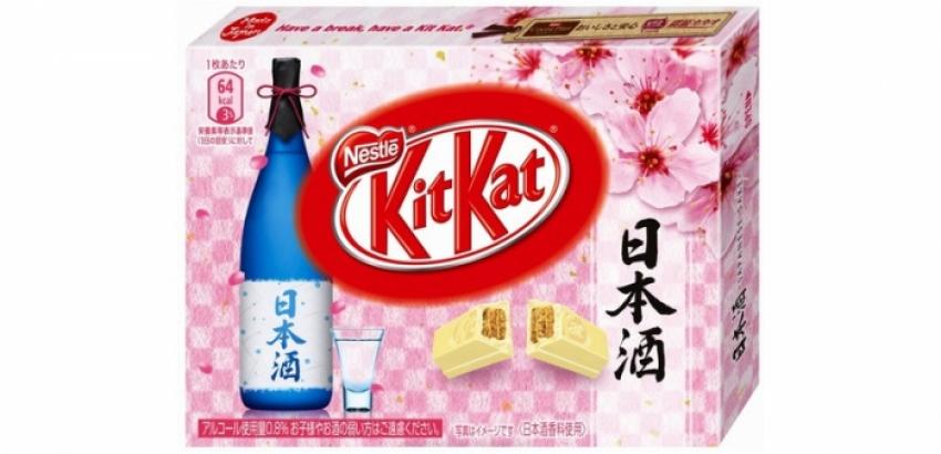 Japanese Most Renowned Alcohol As A Kit Kat Flavor? | POGOGI Japanese Food